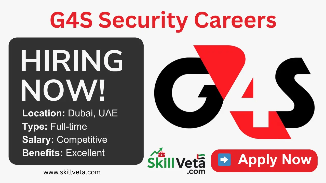 G4S Careers Dubai 2026: Apply Online for SIRA Security Guard & CCTV ...